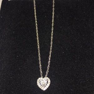 Kay Jewelers Jewelry | Heart Shaped Necklace | Poshmark